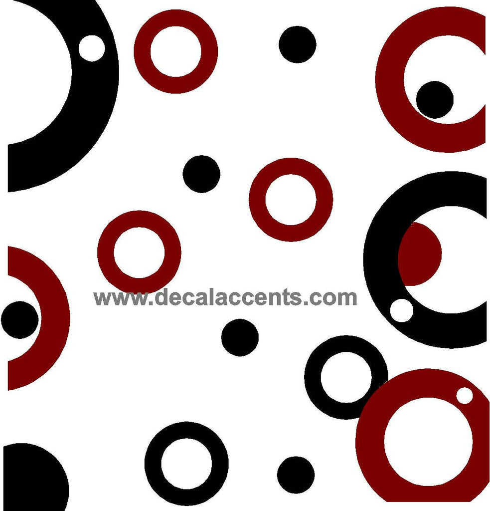 Cirles and Semi circles Wall Art – decalaccents.com